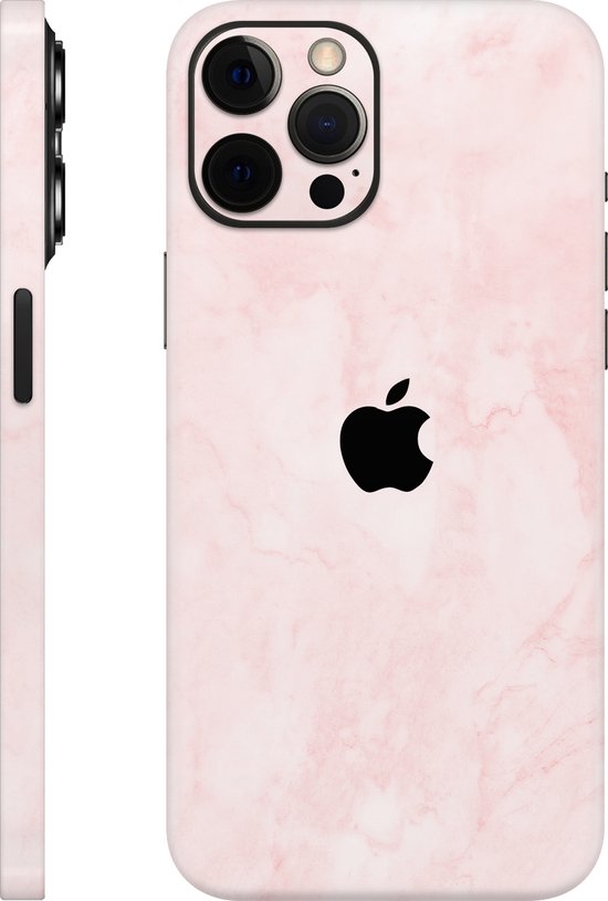 DODO Covers - iPhone 12 Pro Max Pink Marble Cover / Telefoonsticker ...