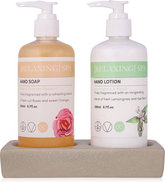 Handverzorging - Hand care set - Relaxing spa Hand Care set- Handzeep ...