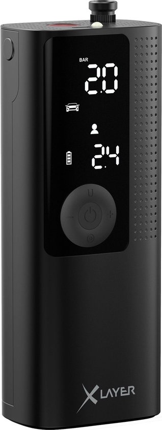 XLayer - Draagbare Compressor Bandenpomp – Oplaadbaar – Compressor ...