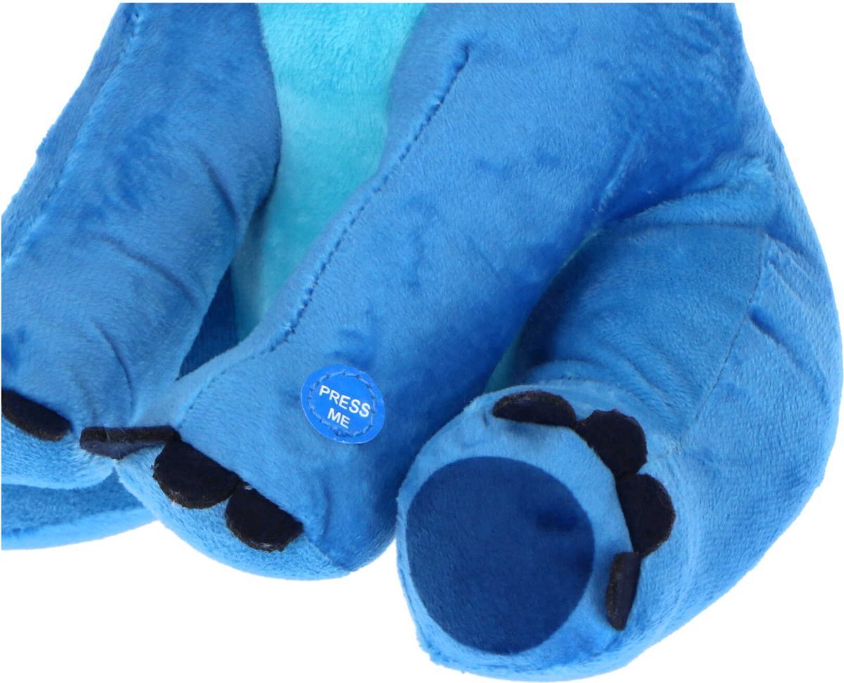 Stitch - Disney Lilo & Stitch Pluche Knuffel (Blauw) + Geluid XL 60 cm ...