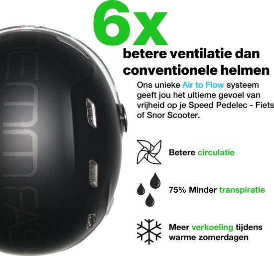 DEMM Speed Pedelec 2 XL - Geschikt als Fiets Snorfiets Scooter Brommer ...