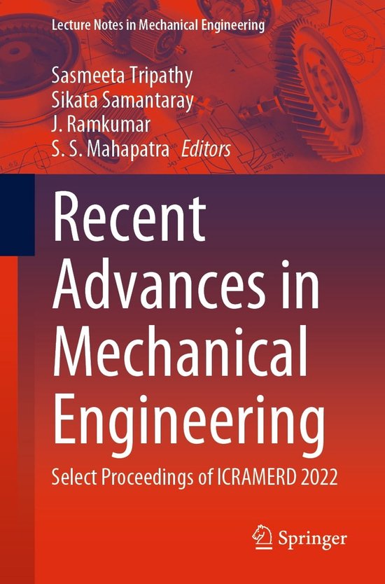 Lecture Notes in Mechanical Engineering - Recent Advances in Mechanical ...