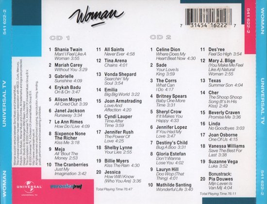 Woman 2-CD, various artists | CD (album) | Muziek | bol