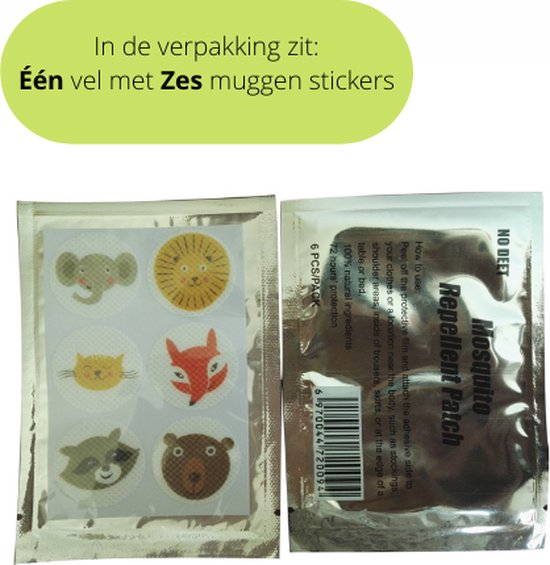 Daily Essentialz - Anti Muggen Armband - Anti Muggen Stickers - Anti ...