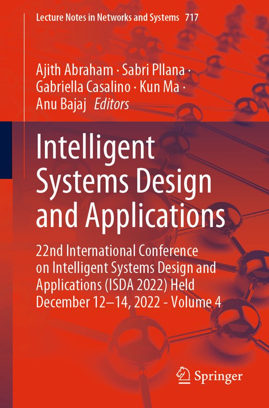 Lecture Notes In Networks And Systems Intelligent Systems Design And Applications