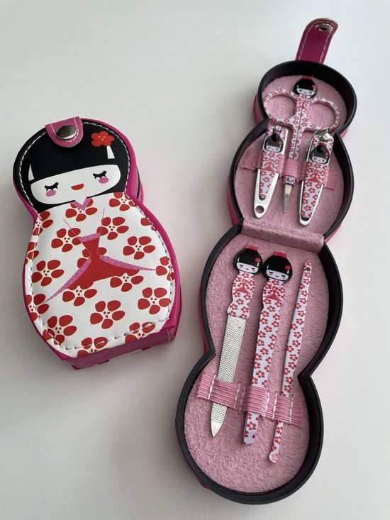Takusan - Kokeshi Manicure set - Japanse stijl - nagelverzorging ...