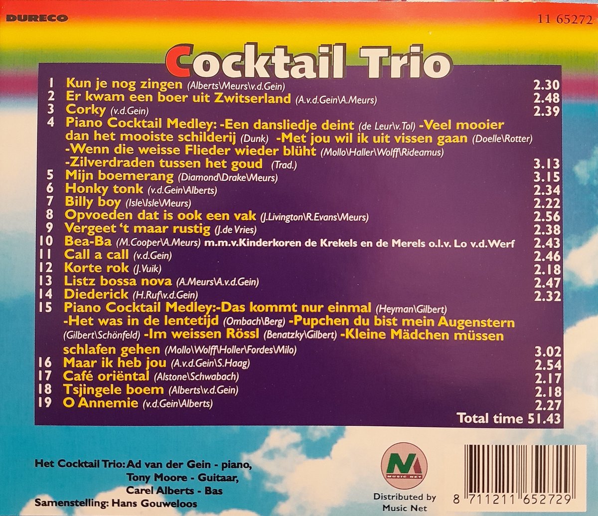 Cocktail Trio, Cocktail Trio | CD (album) | Muziek | bol.com