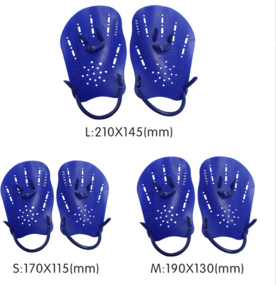 PEAKS tech swim paddle - SMALL | bol.com