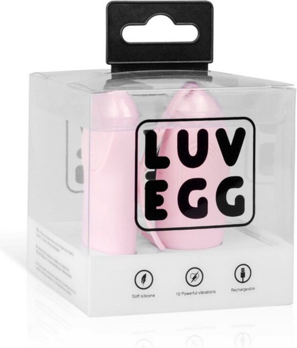 LUV EGG Vibrerend ei - Vibratie eitje met afstandsbediening (draadloos ...