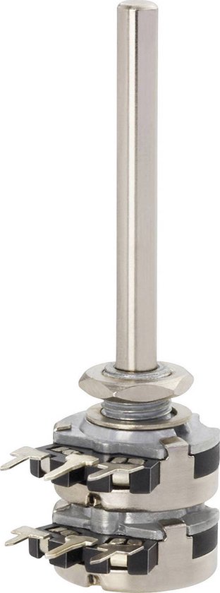 Potmeter - Metaal 4MM - 2x 5K Lin - Per 1 stuks | bol