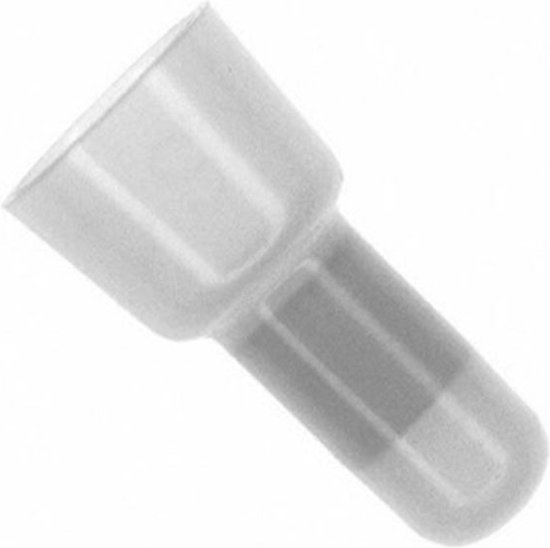 Pers Lasdop 1,0-2,5mm - Wit - Per 10 stuks | bol