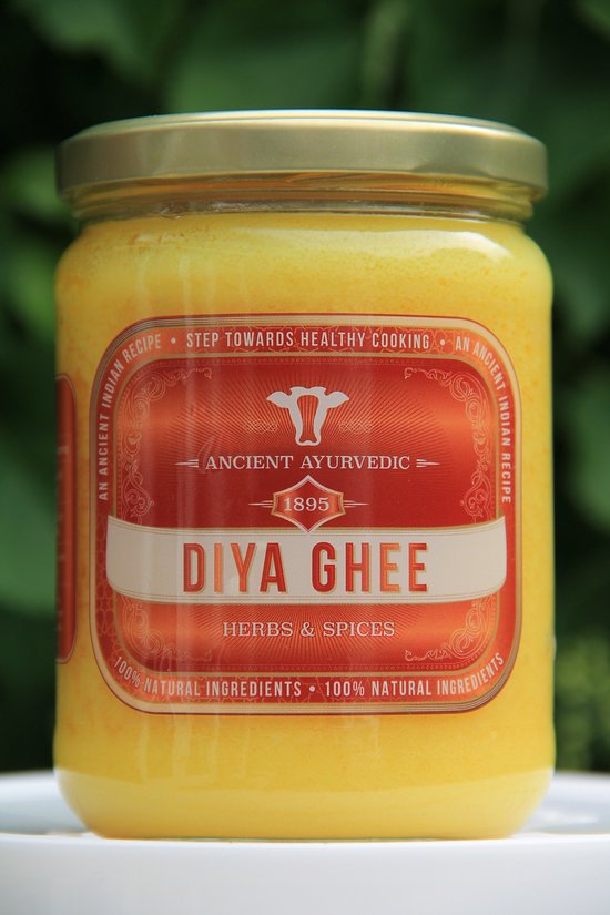 Diya Ghee - traditioneel bereide ghee van grasgevoerde koeien - 500 ml ...
