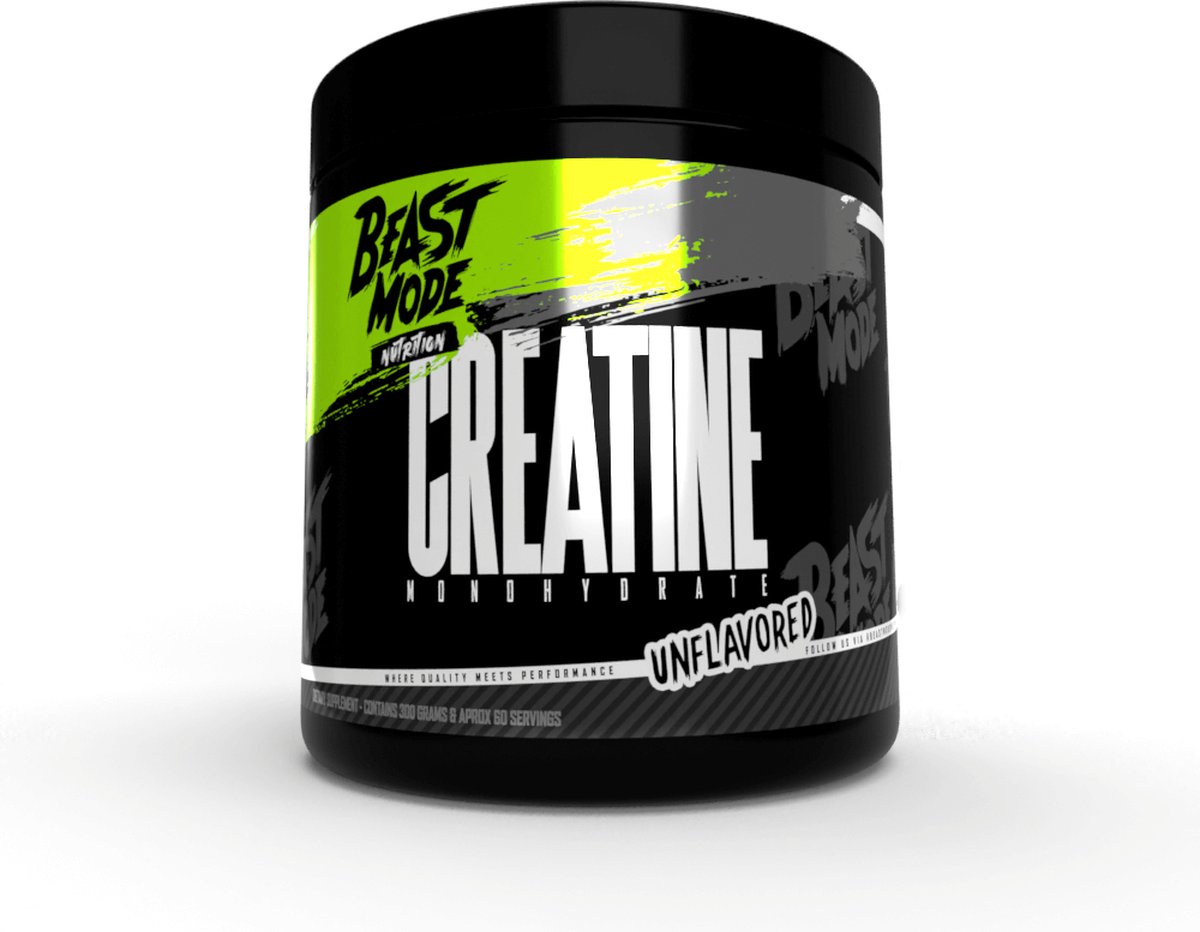 Creatine Unflavored 500G - Creatine Monohydraat - Creatine Poeder ...