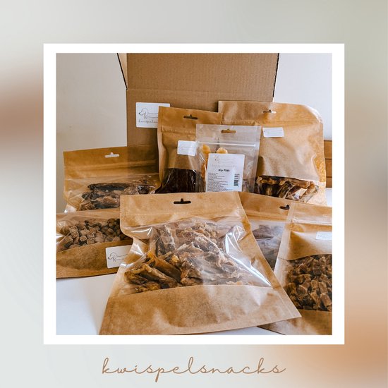 Honden Snack Box Kip | 100% natuurlijke hondensnacks | Hondensnack ...