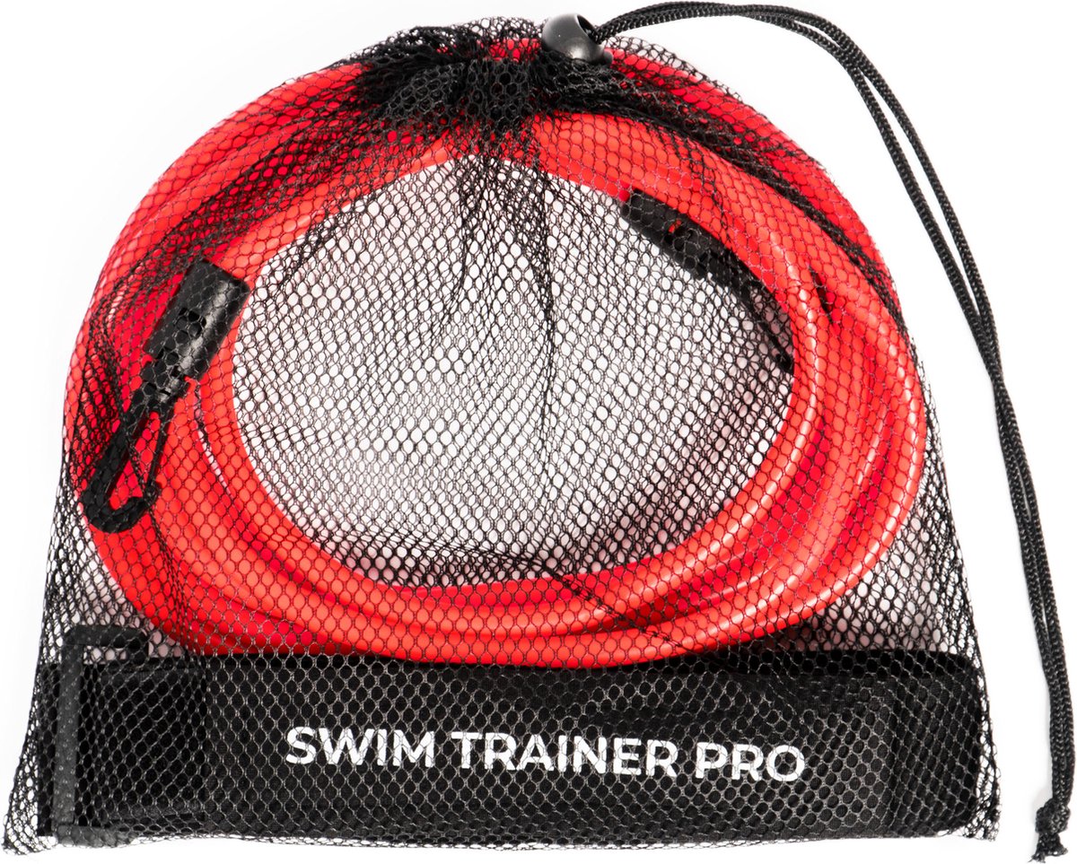 Swim Trainer Pro - Zwemelastiek Rood - 4 Meter - Volwassen - Zwem ...
