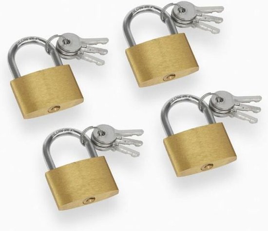 Sleutelslot Meister (4 Stuks) | bol
