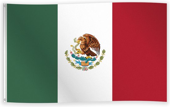 Vlag Mexico 150 x 90 cm | bol