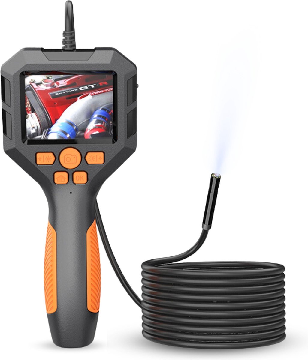 Endoscoop Inspectie Camera met 2.8" scherm 5M - Industriële Endoscoop ...