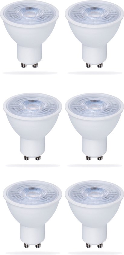 Proventa Dimbare Led Spotjes Gu10 Dimbaar Warm Wit Licht 6 Spots
