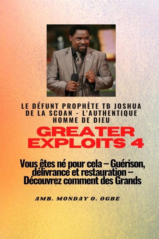 Greater Exploits Series 4 - Greater Exploits - 4 Le défunt prophète TB ...