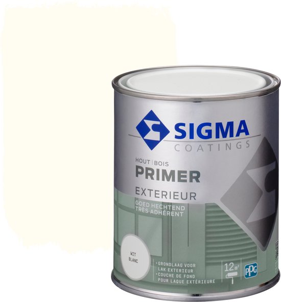 Sigma Exterieur Primer Mat - Betere Hechting - Ideale Grondlaag voor ...