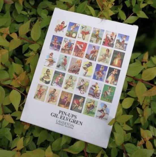Art - Postkaarten Gil Elvgren, pin-up, 30 kaarten (art, cards, kunst ...