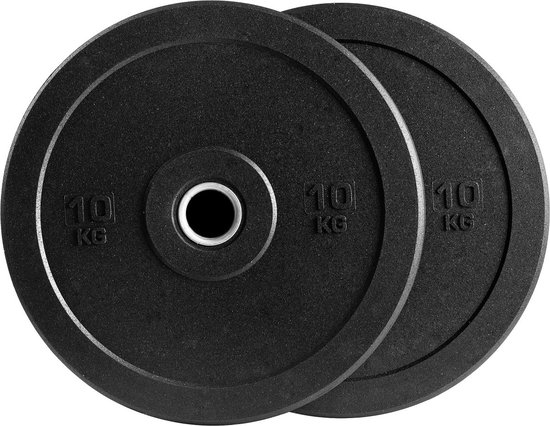 VirtuFit Hi-Temp Bumper Plate - Olympische Halterschijf van Rubber - 50 ...