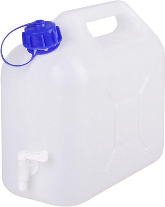 Jerrycan 5 liter voor water - met kraan - BPA vrij | bol