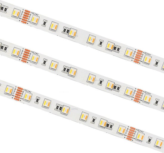 Ledl LED Strip 5 Meter 24V RGB+CCT | bol