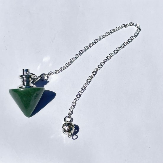 Wellness-House | Pendelketting Punt Aventurijn | Pendel | Edelsteen ...