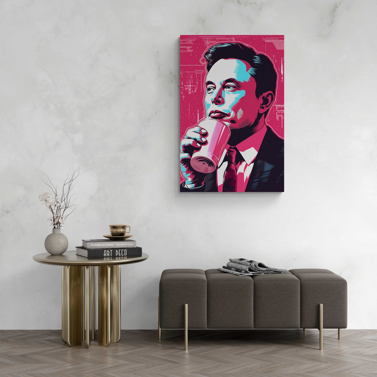 Elon Musk Poster | Elon Art | Musk Poster | Tesla Poster | Elon Pop Art ...