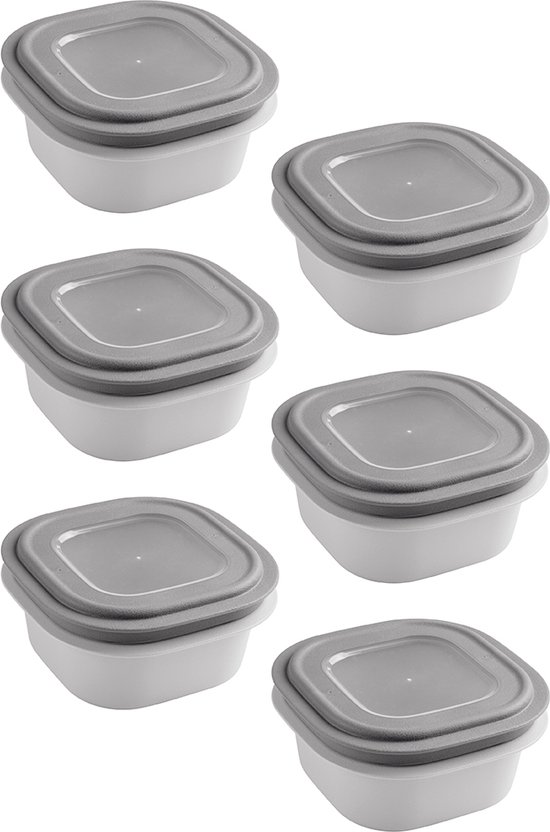 Sunware - Sunware Sigma home vershouddoos 0,5L grijs - Set van 6 | bol
