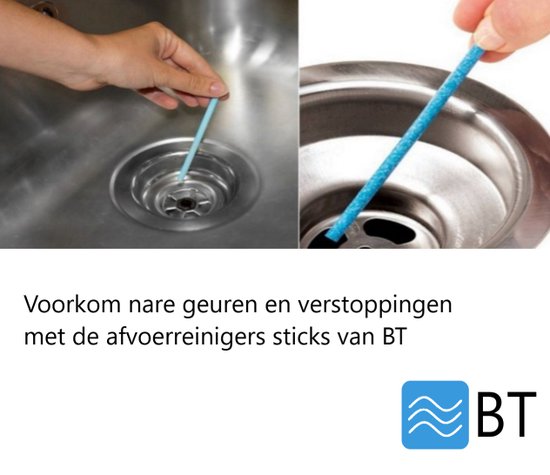 Afvoerreiniger sticks van BT - Ontstopper - Nooit meer vervelende ...