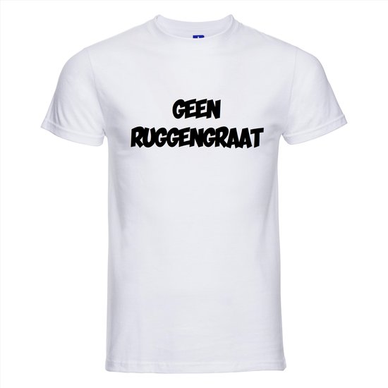 Ruggengraat T-shirt | Grappige tekst | T-shirt tekst | Feest Shirt ...