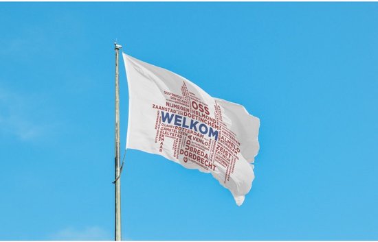 Welkom Plaatsnamen Vlag 40x60cm | bol.com