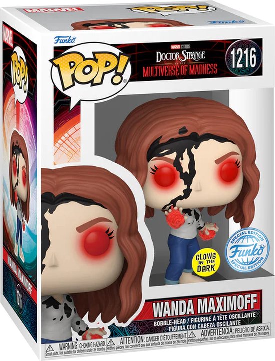 Funko Pop! Marvel Doctor Strange Multiverse of Madness - Wanda Maximoff ...