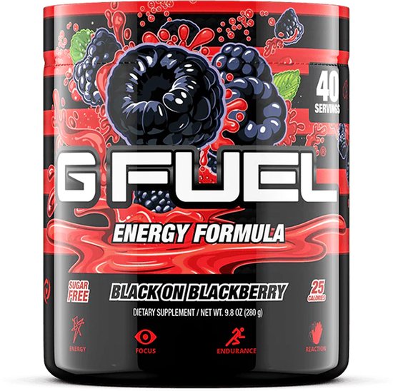 GFUEL Black on Blackberry Tub (40 servings) | bol