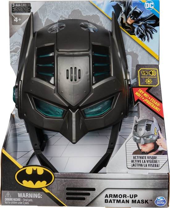 DC Batman - Gepantserd Batman-masker met vizier - 15 geluiden en en ...