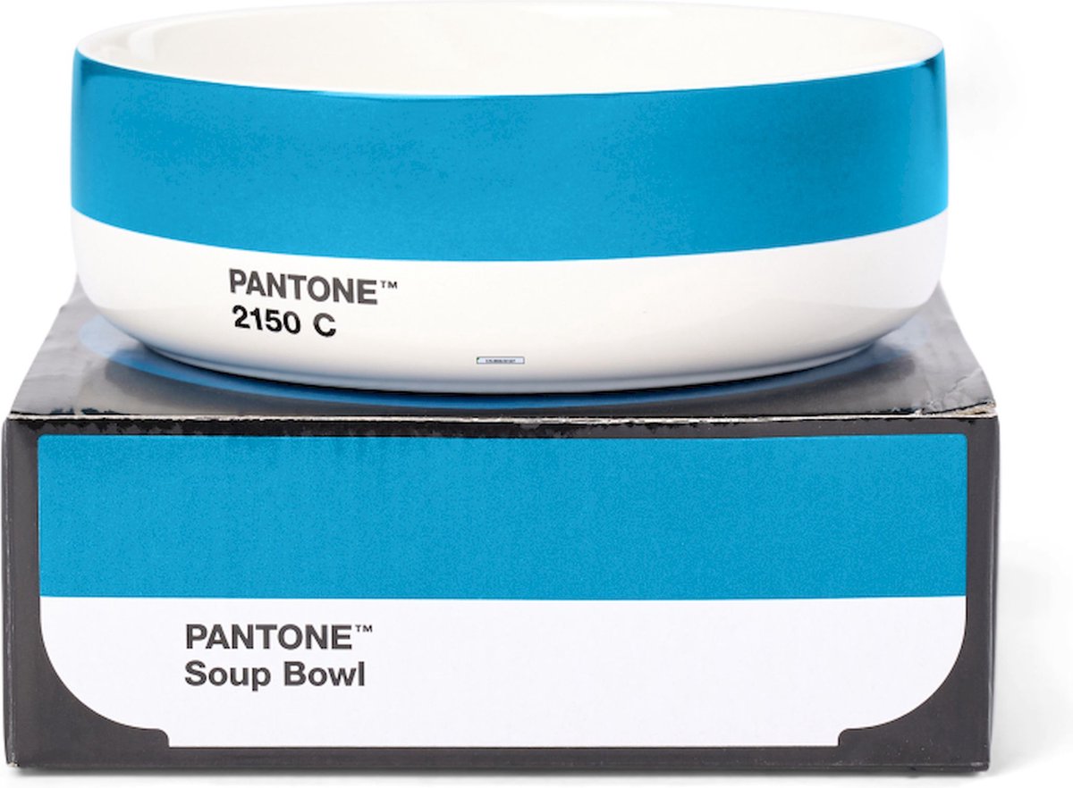 Copenhagen Design - Pantone - Kom / Schaal - Porselein - Blue 2150 ...