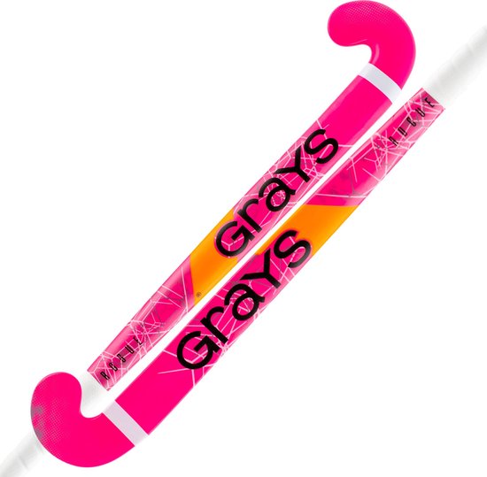 Grays houten hockeystick Rogue Ultrabow Sen Stk Roze / Wit - maat 36.5L ...
