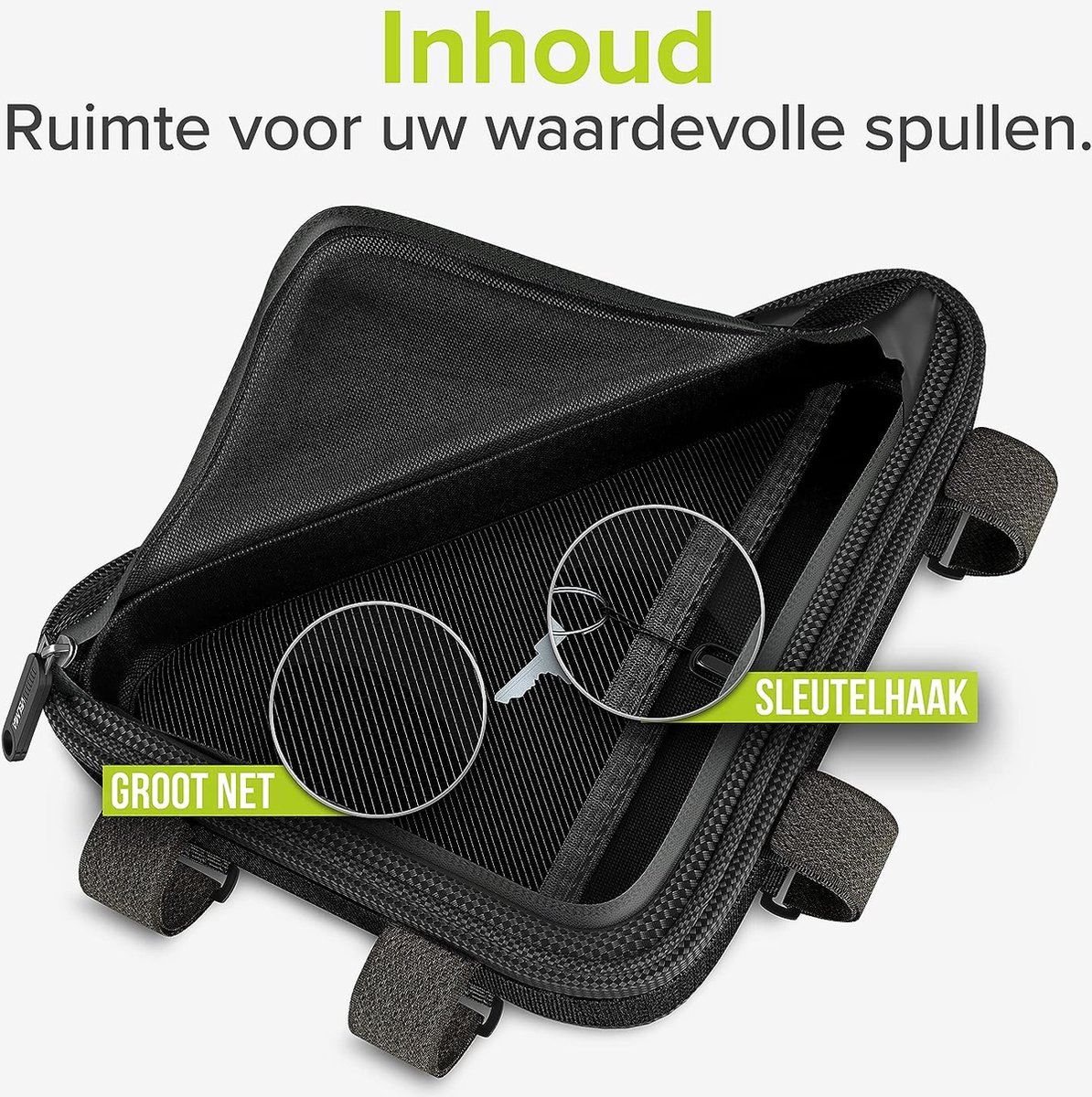 Fietstas Rijden en Snel eenvoudig te installeren Snelsluitingspakket ...