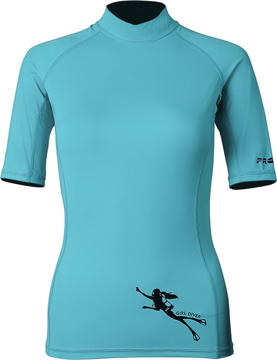 Procean UV-werend lycra shirt | Dames | Lady Diver | Zeegroen | maat S | bol