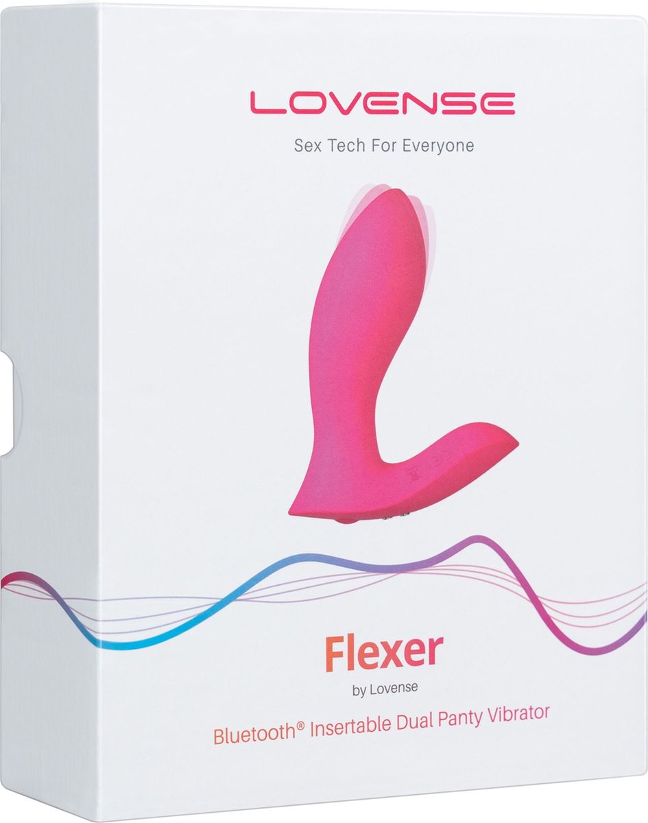 Lovense Flexer - Duovibrator - G-spot en Clitoris - Roze | bol.com