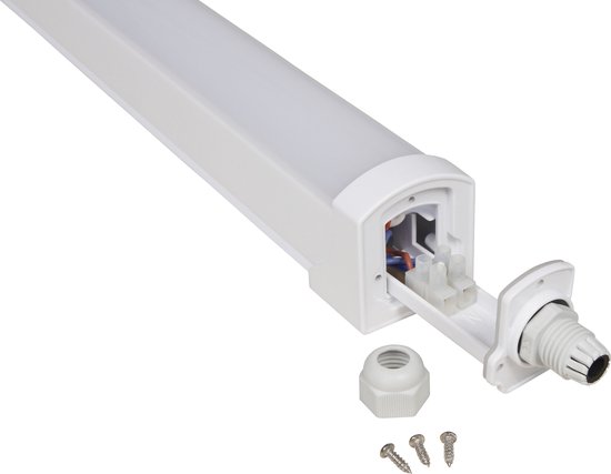 TL led verlichting met armatuur ''FL-60'' - TL lamp voor binnen en buiten IP65 - TL... | bol.com