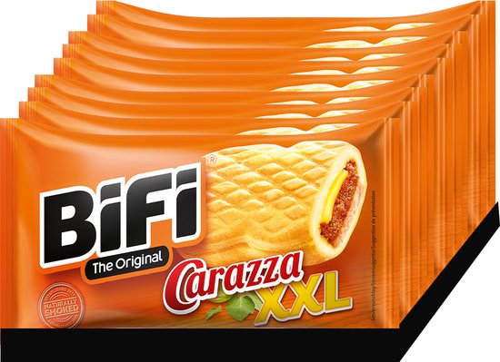 BiFi Carazza XXL 70G - 10 Stuks - voordeelverpakking | bol