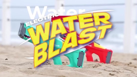 WaterBlast - Volledig Elektrisch Waterpistool Tornado - Rood | bol