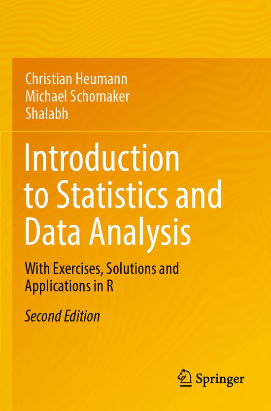 Introduction to Statistics and Data Analysis | 9783031120251 ...