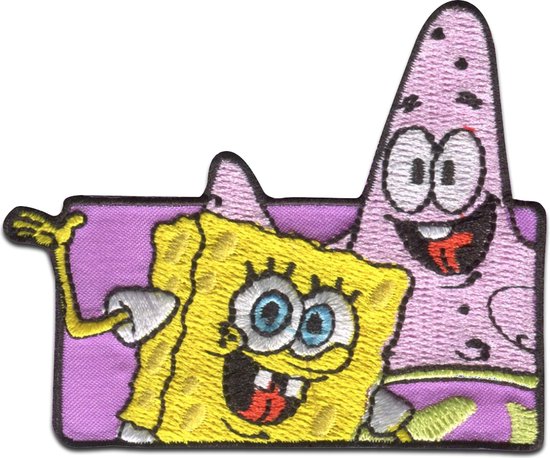 Nickelodeon - SpongeBob SquarePants & Patrick - Patch | bol.com