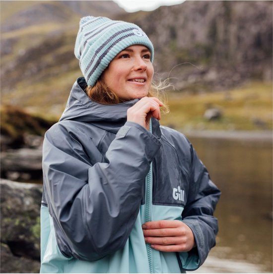 Gill Aqua Parker Change Robe - Ash / Eggshell | bol.