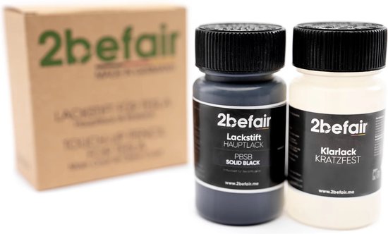 2befair Tesla Paint Markers Set Solid Black for Perfect Laque Recovery ...